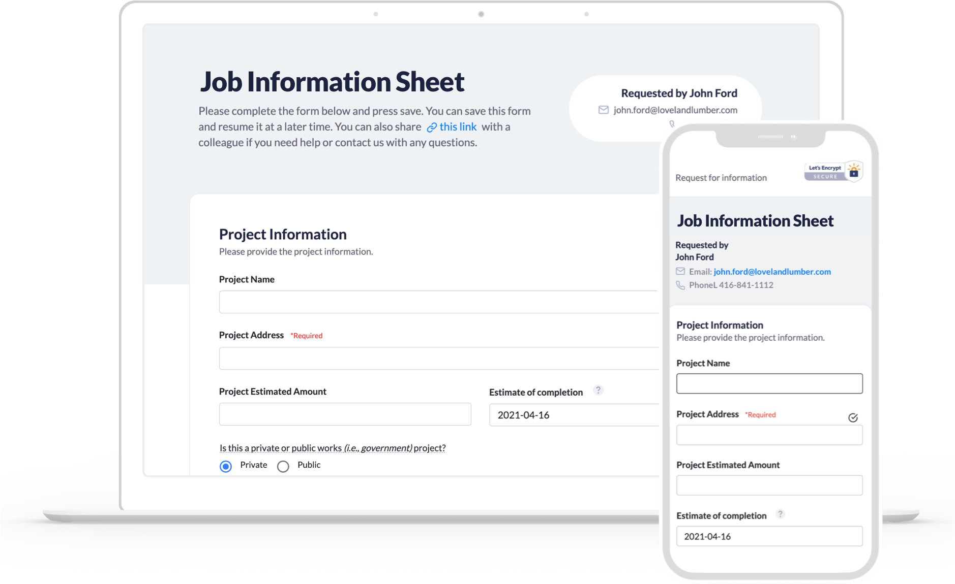 Job Info Sheet Optimization - Handle