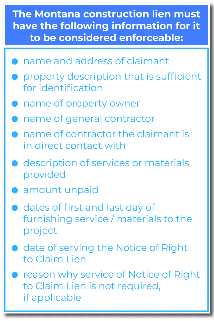 How to File a Mechanics Lien in Montana - Handle