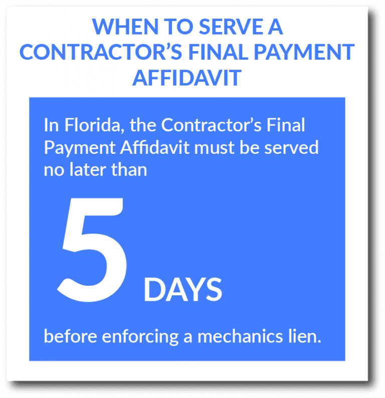 Contractor’s Final Payment Affidavit: Requirements and Best Practices ...