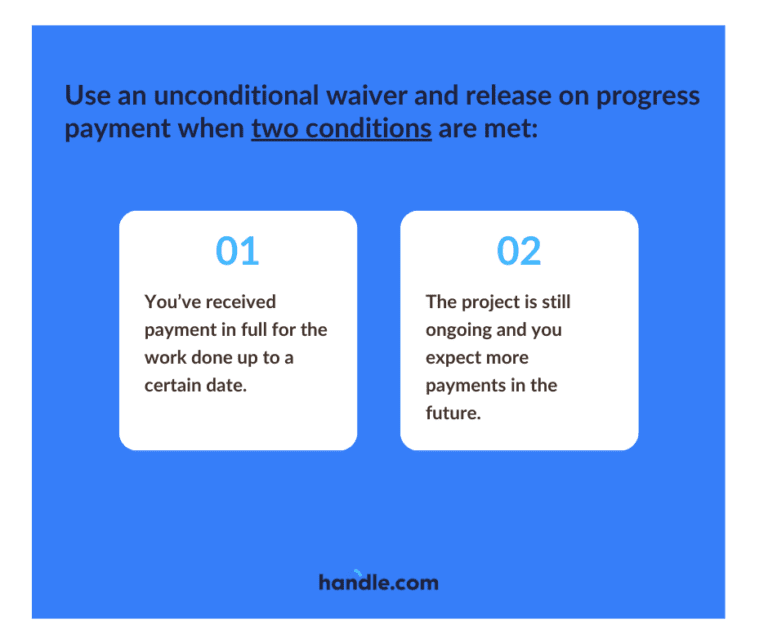 California Unconditional Waiver and Release on Progress Payment: Guide ...